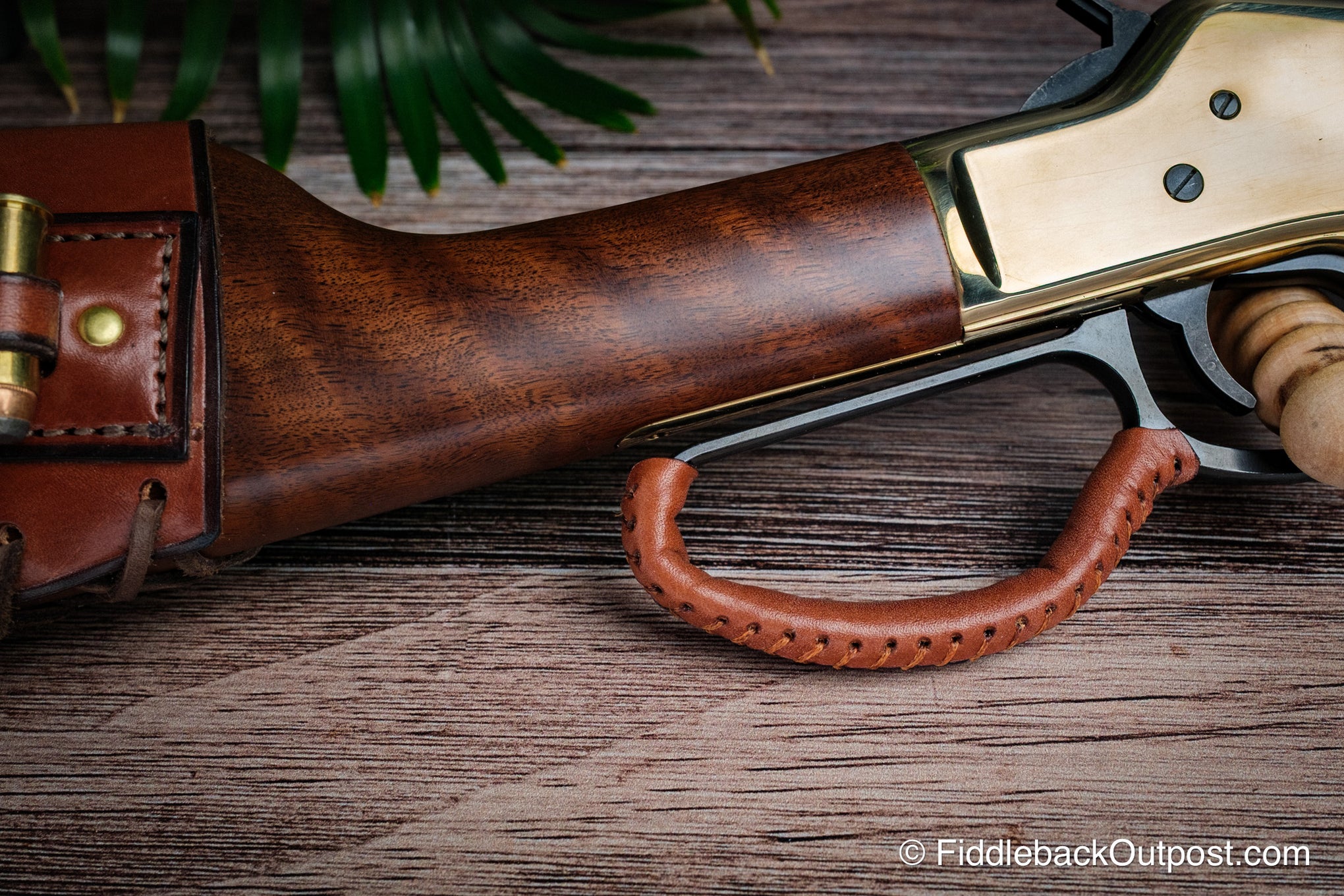 Fiddleback Outpost Rifle and Shotgun Leather