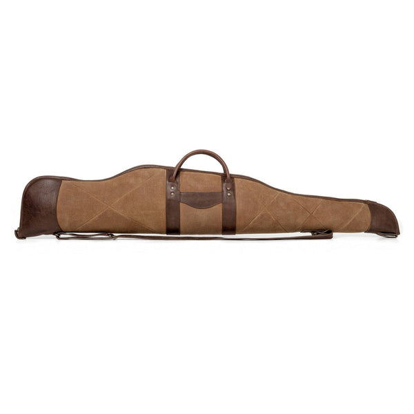 White Wing Waxed Canvas Hunting Rifle Case - Fiddleback Outpost