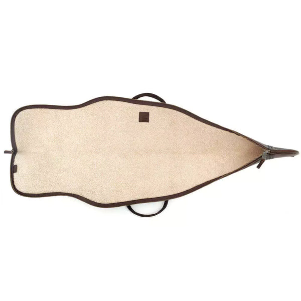 White Wing Leather Hunting Rifle Case - Fiddleback Outpost