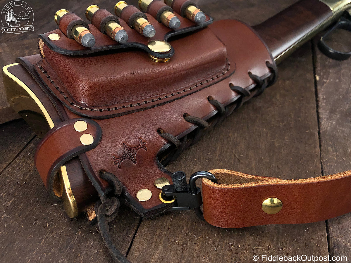Rifle Butt Stock Cover With Integrated Sling - RLO Custom Leather ...
